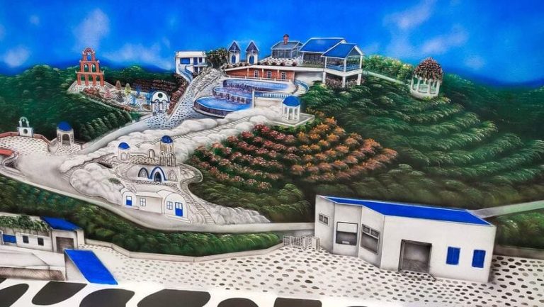 The Floral Vacation | Cameron Santorini - A Mediterranean Experience in ...